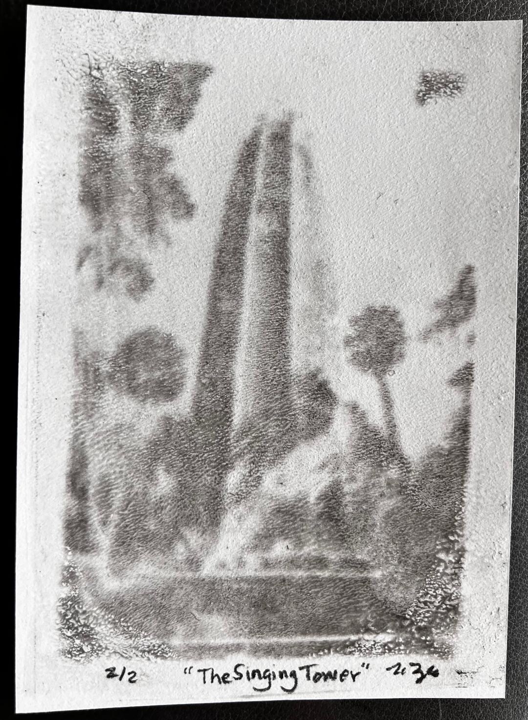 Singing Tower, Bok Tower Gardens, Limited Edition Print, 2 of 2, 5 X 7 ...