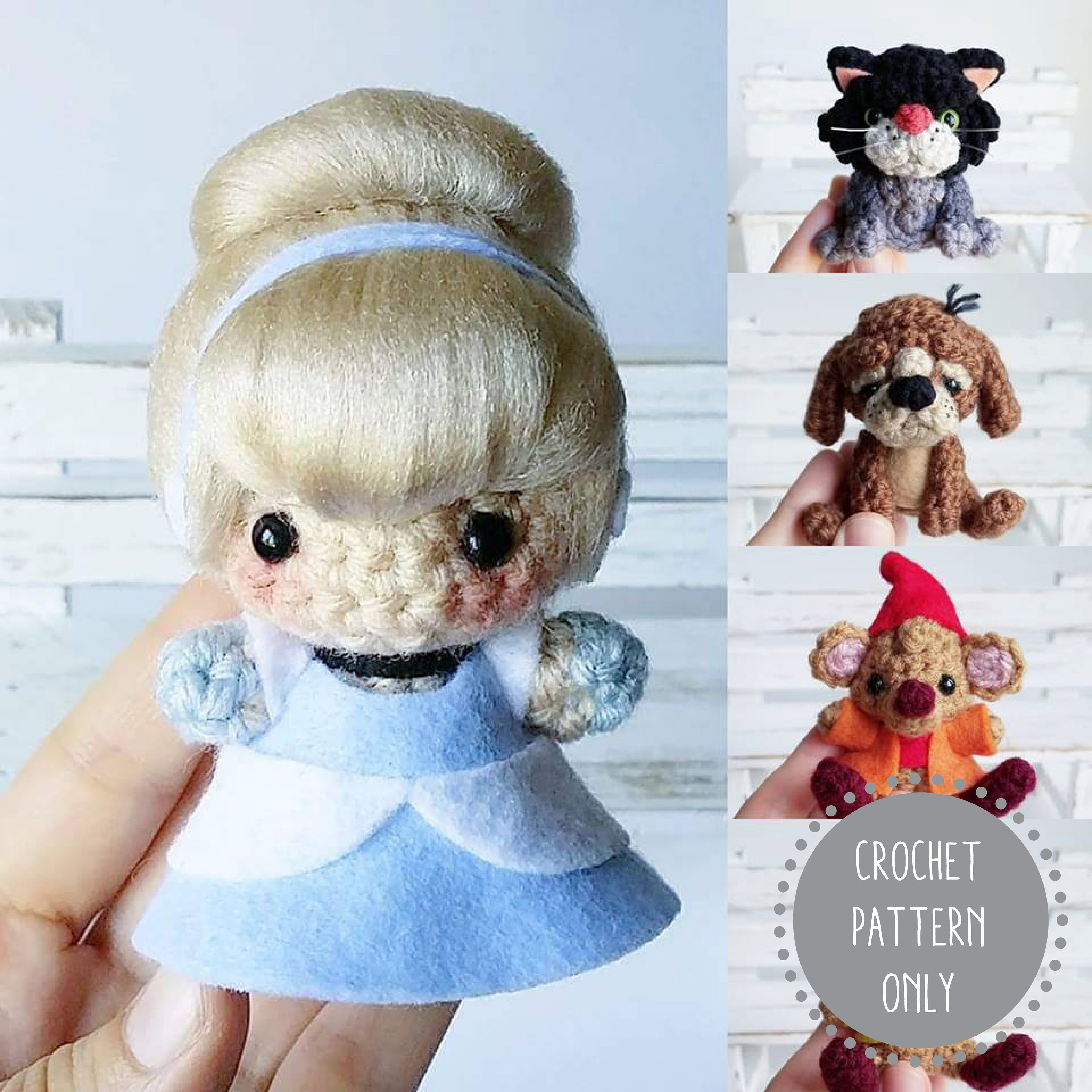 PDF / Crochet Amigurumi Pattern Set - Etsy