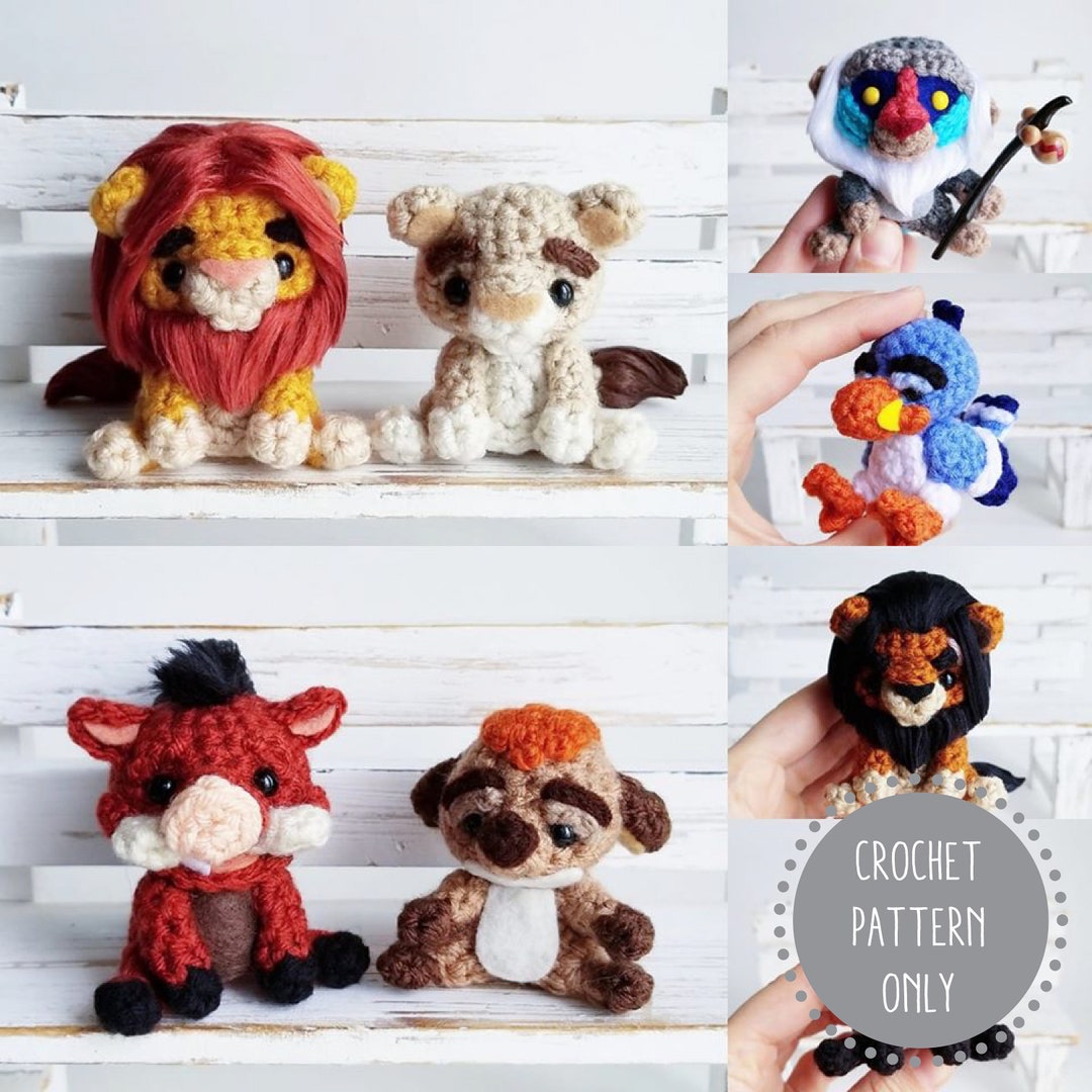 PDF / Crochet Amigurumi Pattern Set - Etsy