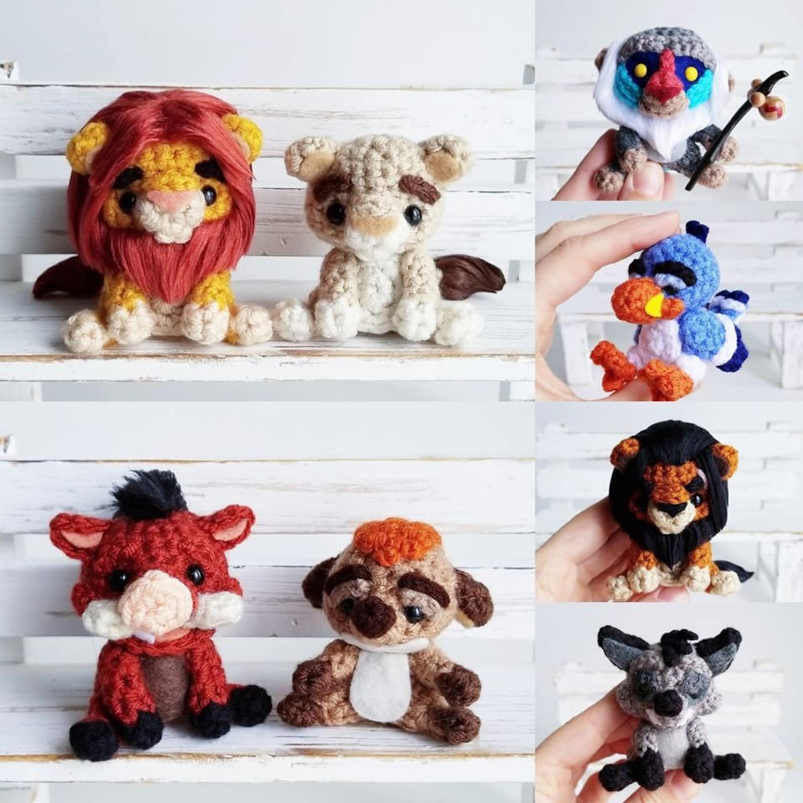 PDF / Crochet Amigurumi Pattern Set - Etsy