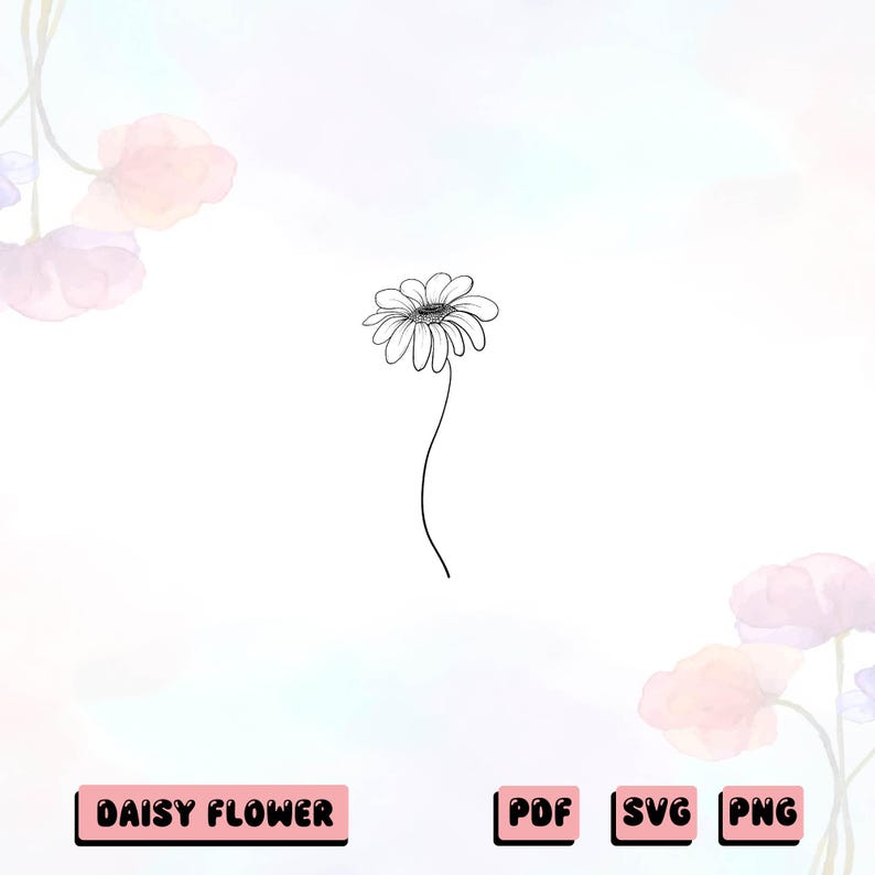 Daisy Svg Bundle, Daisy Flowers SVG, Daisy Flower Clipart, Flower Svg ...