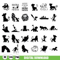Simba Crown Svg, Lion King Svg, Hakuna Matata Svg, Kawaii Svg, Cricut ...