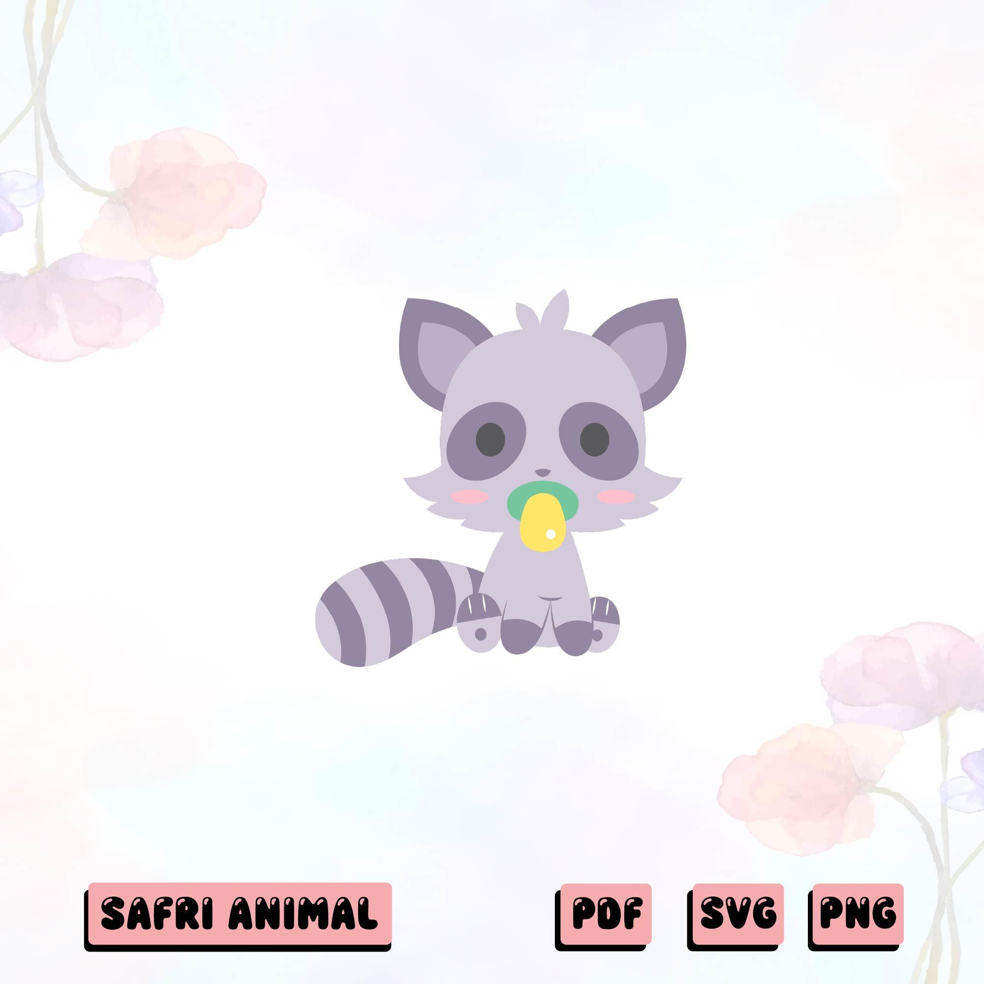 Safari Animals SVG Bundle, Baby Zoo Animal Clipart, Cute Jungle Animals ...