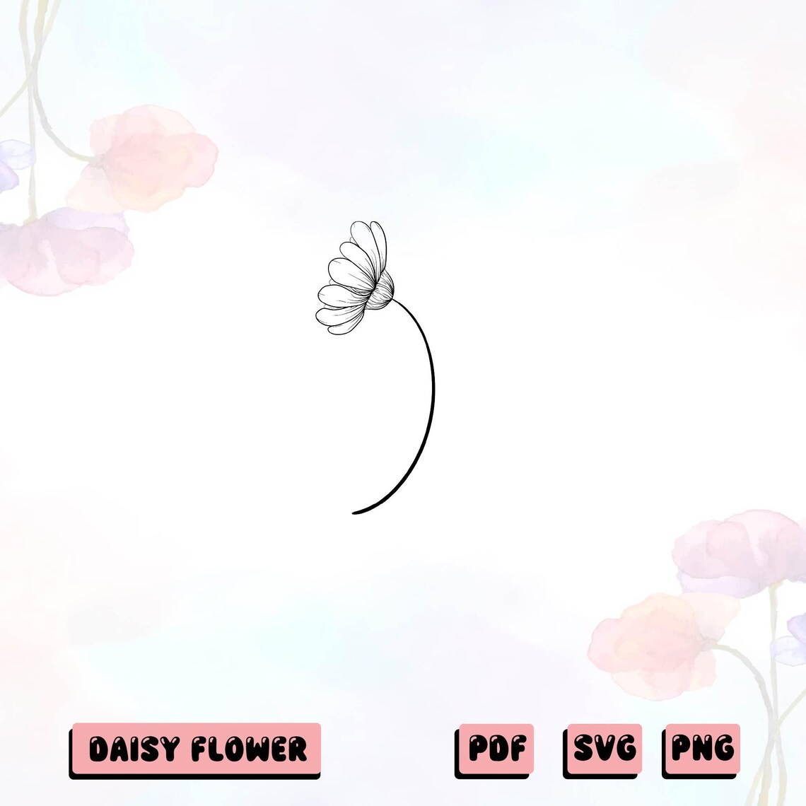 Daisy Svg Bundle, Daisy Flowers SVG, Daisy Flower Clipart, Flower Svg ...