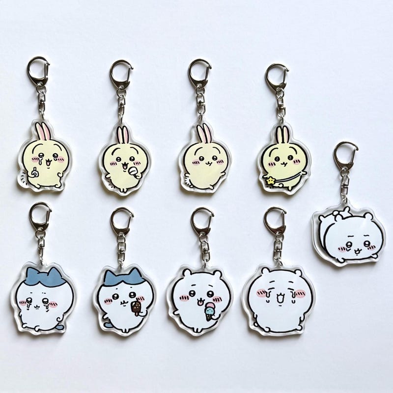 Chiikawa Keychain - Etsy