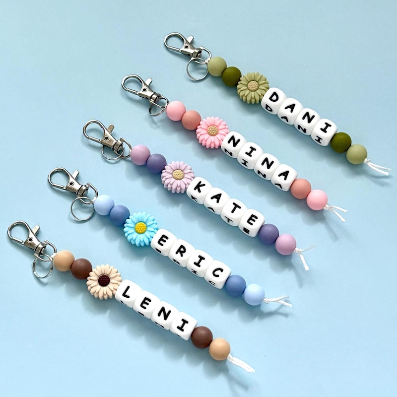 Personalized Key Chains With Names - Etsy