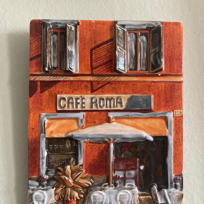 Café Tile Art - Etsy