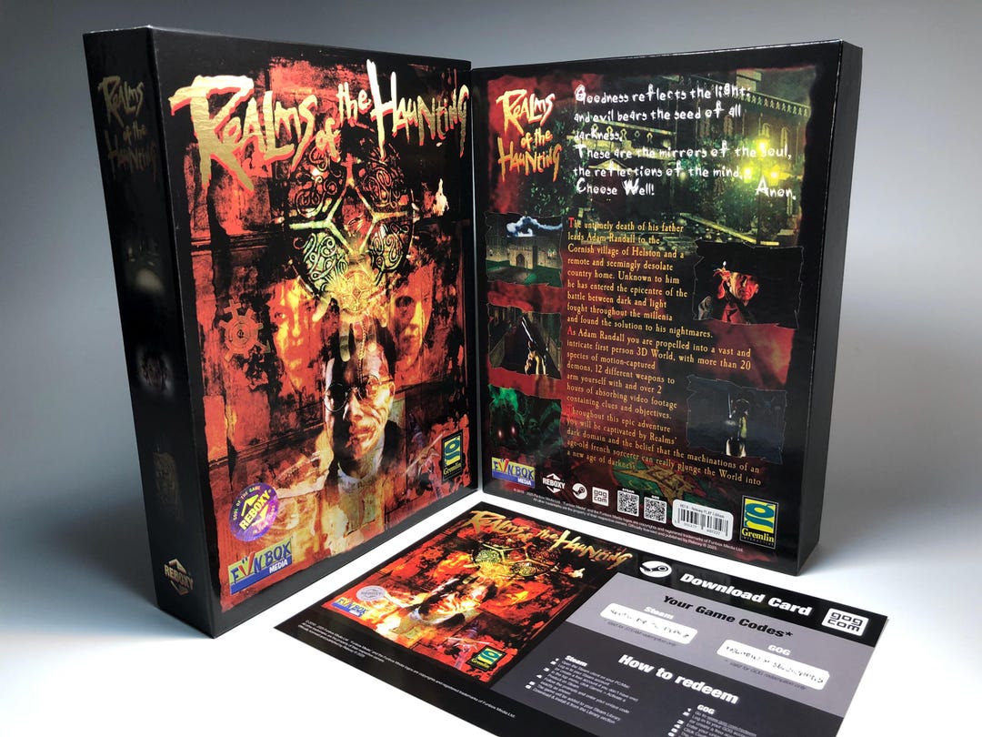 Realms of the Haunting [GOG + Steam] PC Big Box – Reboxy PLAY Edition ...