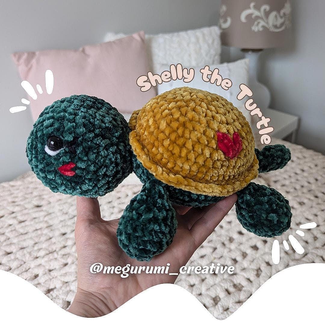 Shelly the Turtle – Crochet Pattern – Amigurumi – Plush Toy (PDF ...