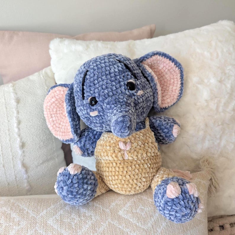 Marcus the Elephant – Crochet Pattern – Amigurumi – Plush Toy (PDF ...