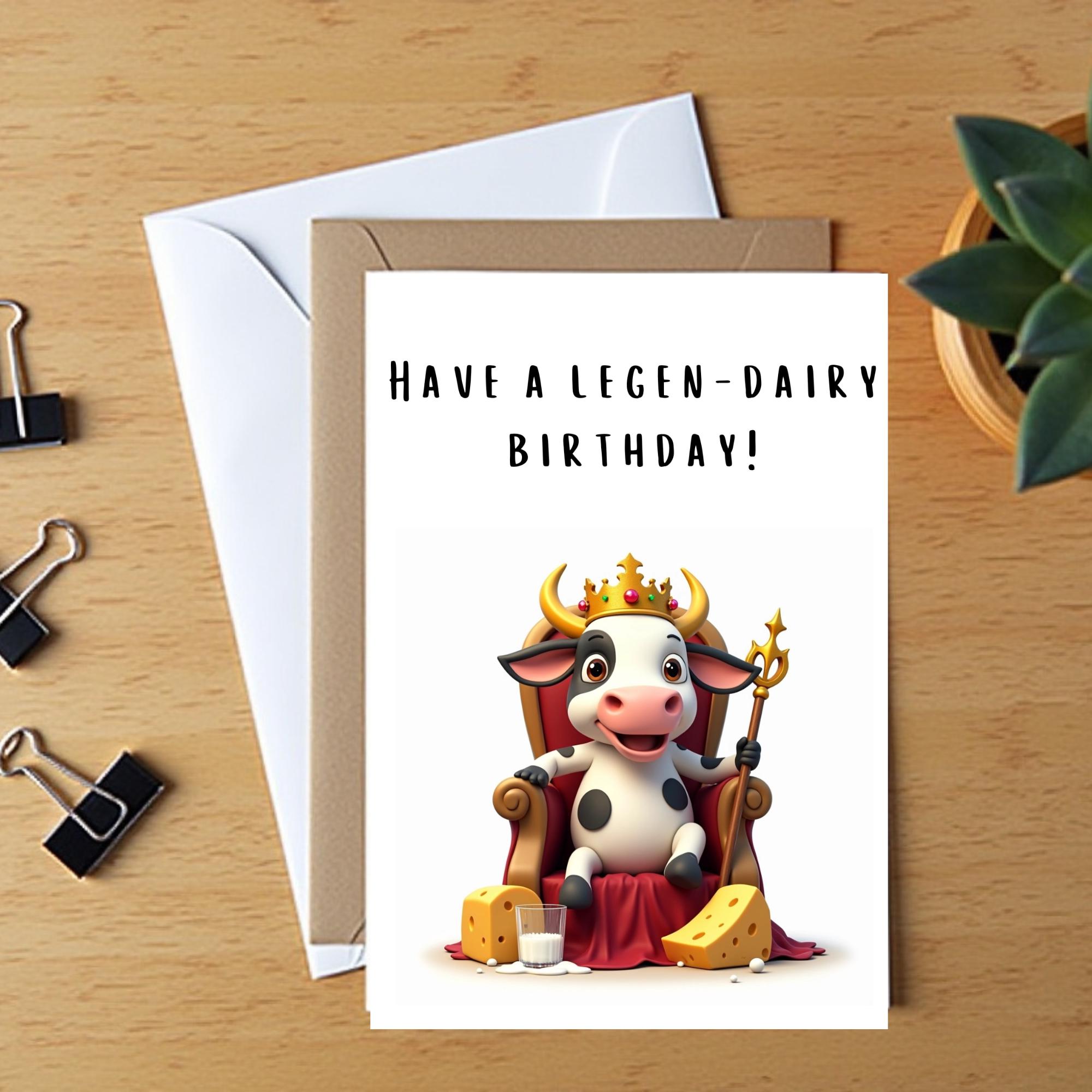 Funny Birthday Card, Handmade Greeting Card, Humor Cards for Friends ...
