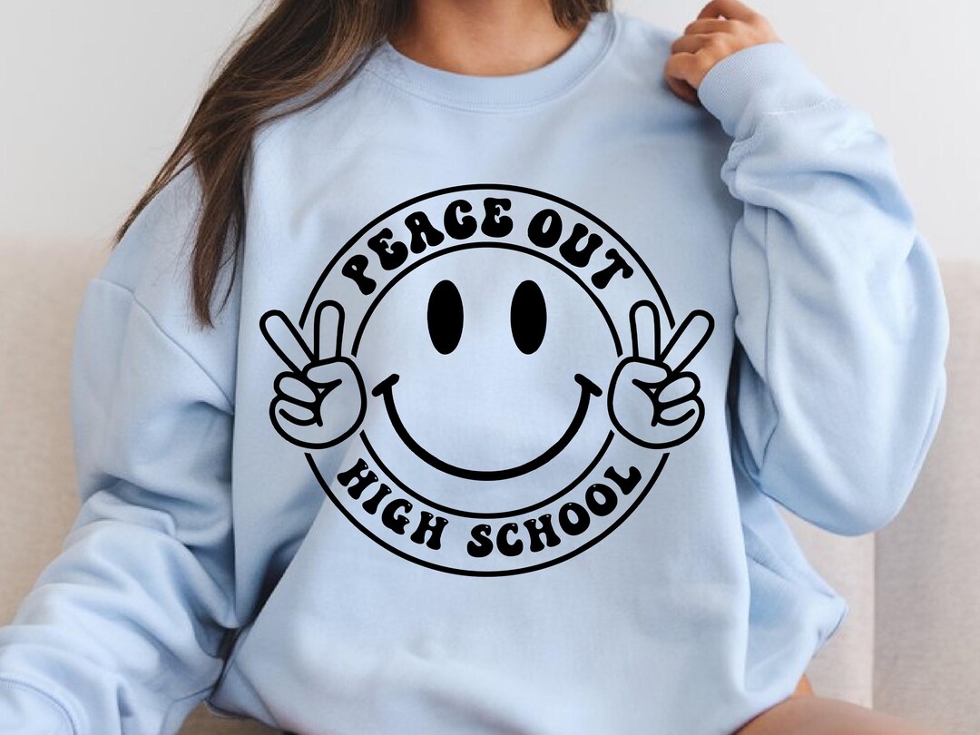 Peace Out High School SVG - School Svg - High School Graduation PNG ...