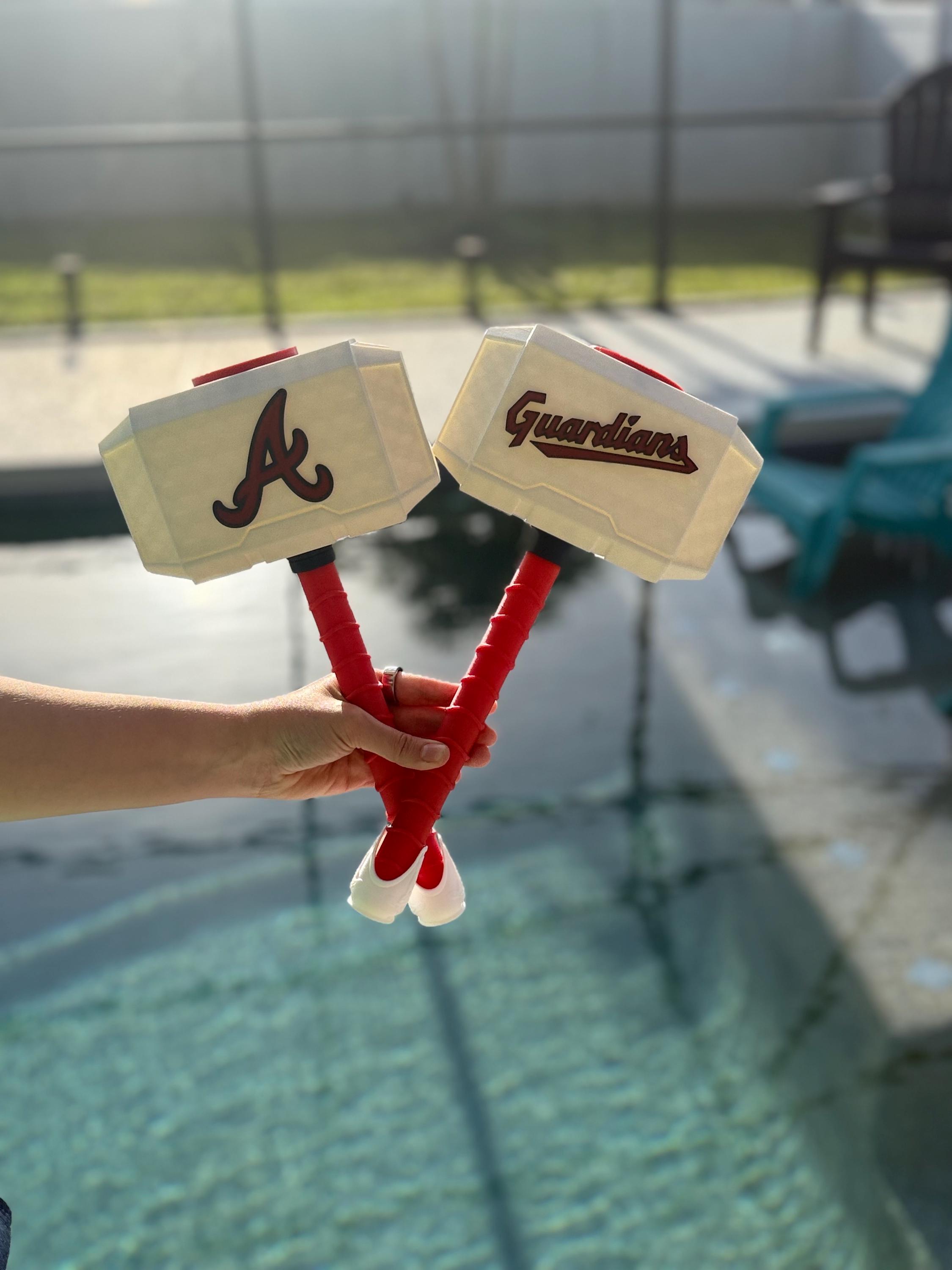 Custom Mjolnir Hammer - Sports Team Gifts - Personalized Thor Hammer ...