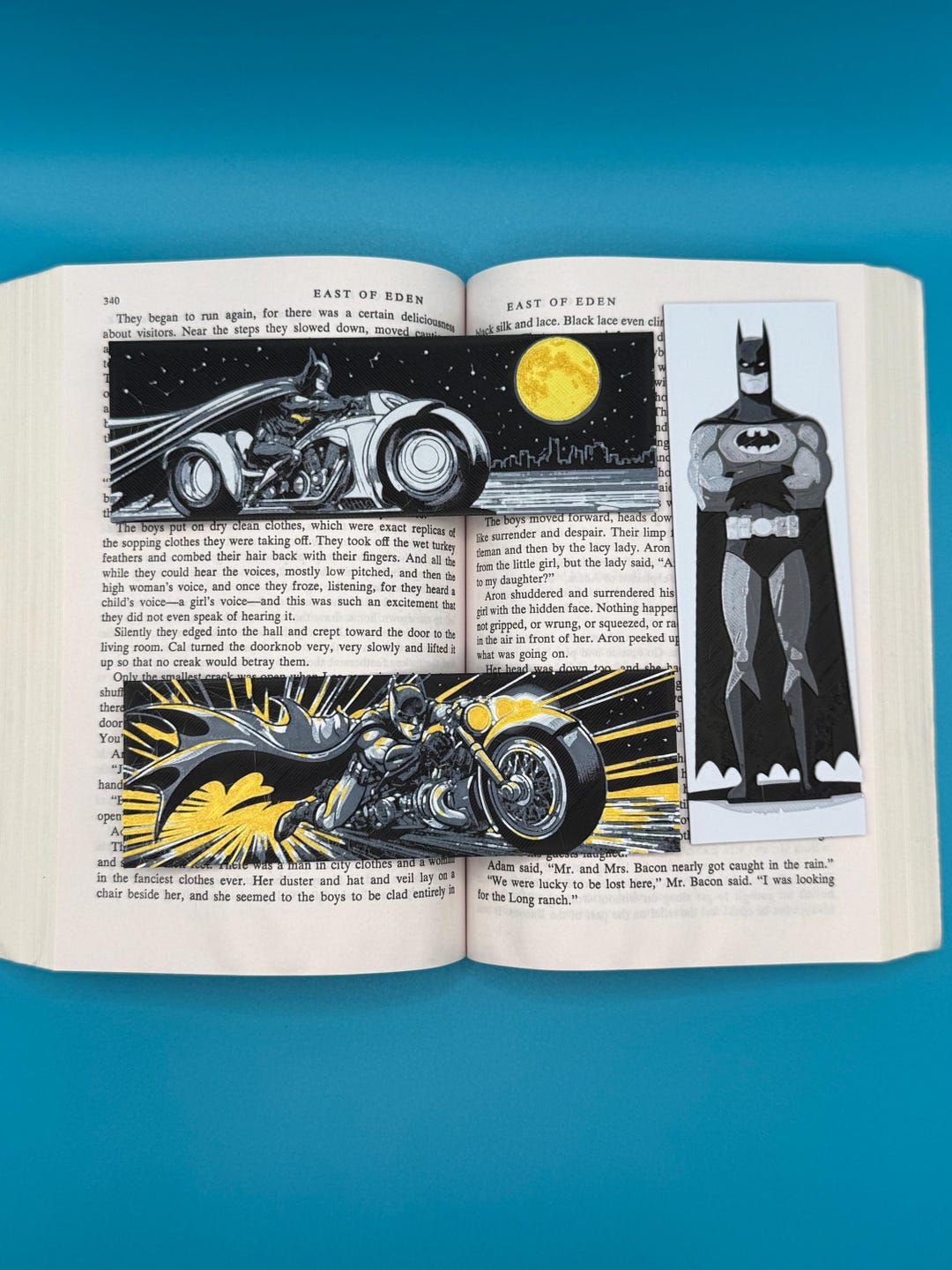 Batman Bookmarks | 3D Printed Superhero Bookmark | Comic Book Bookmark ...