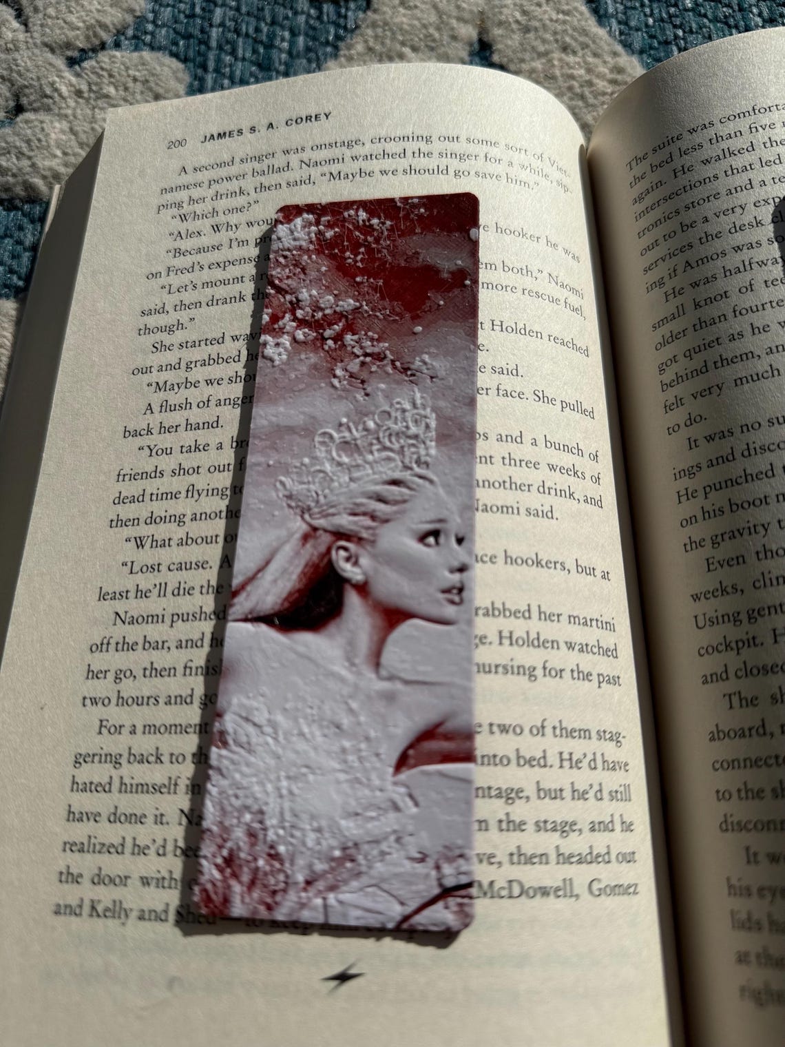 Wicked Inspired Bookmark – 3D Textured Fantasy Musical Portrait - Etsy