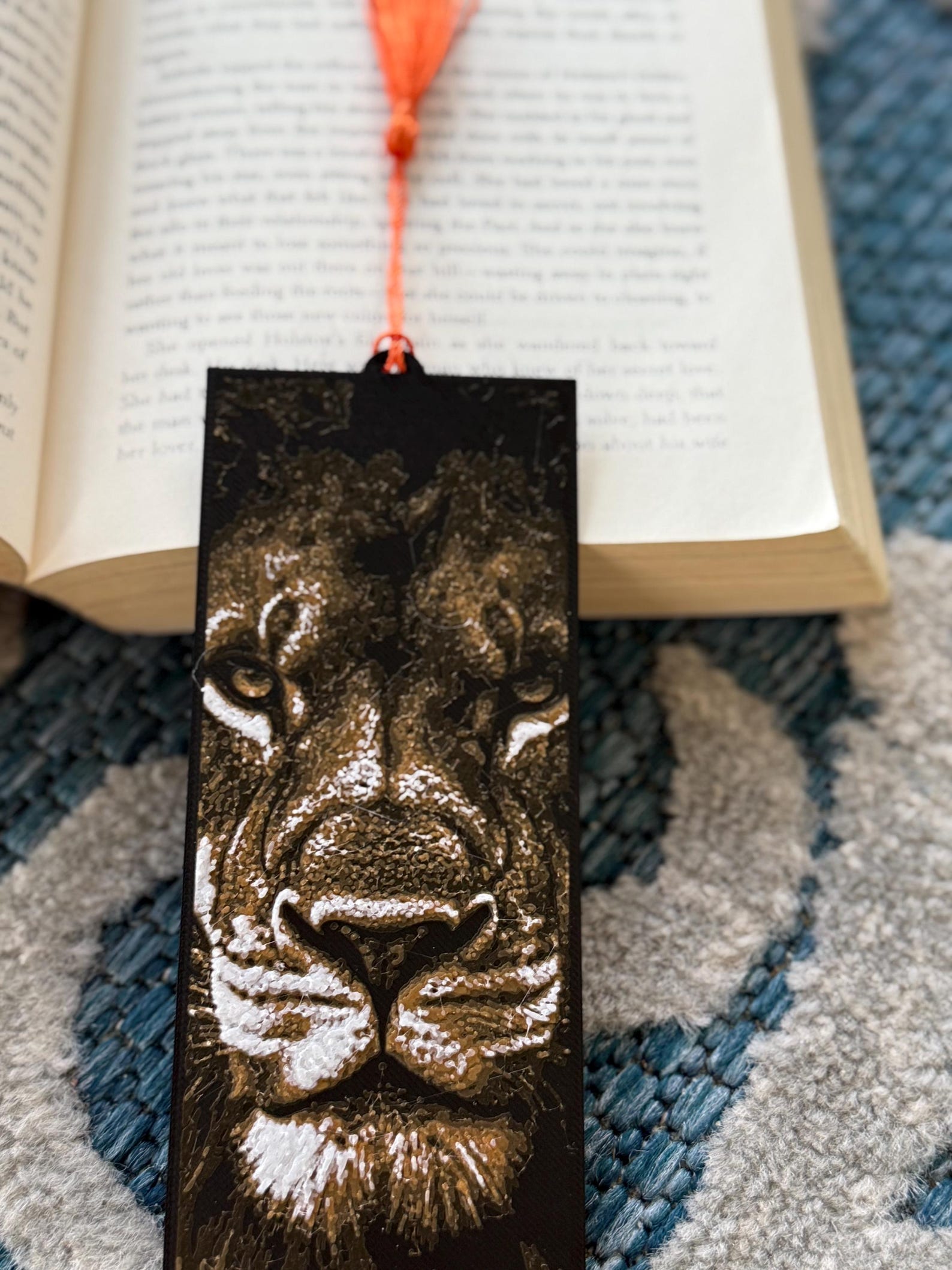 3D Printed Safari Animal Bookmark With Tassel – Wildlife Reader Gift - Etsy