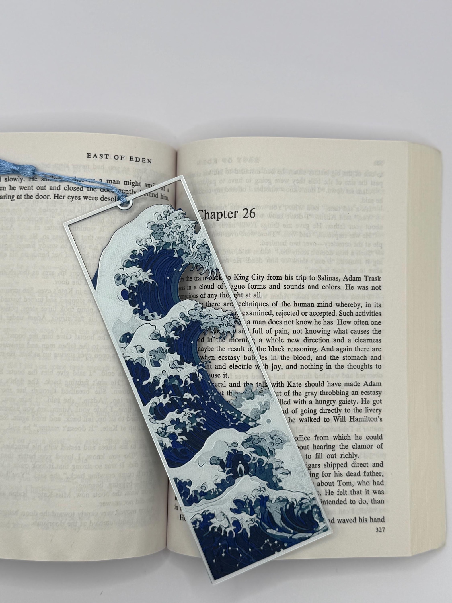 The Great Wave Bookmark – 3D Printed – Hokusai Inspired – Japanese Art ...