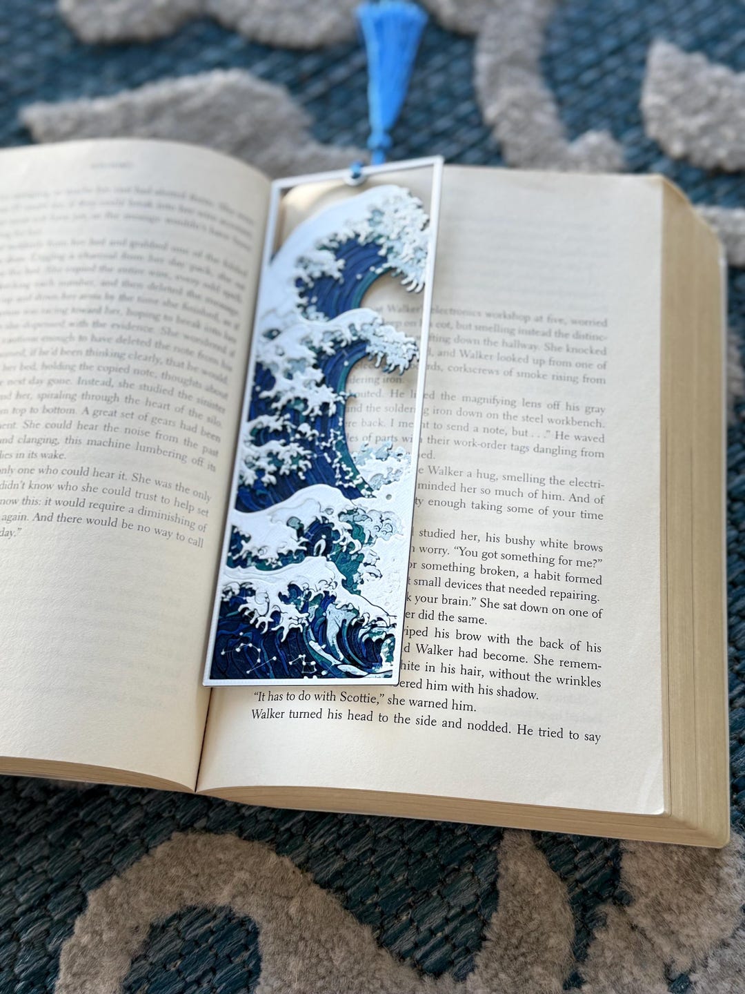 The Great Wave Bookmark – 3D Printed – Hokusai Inspired – Japanese Art ...