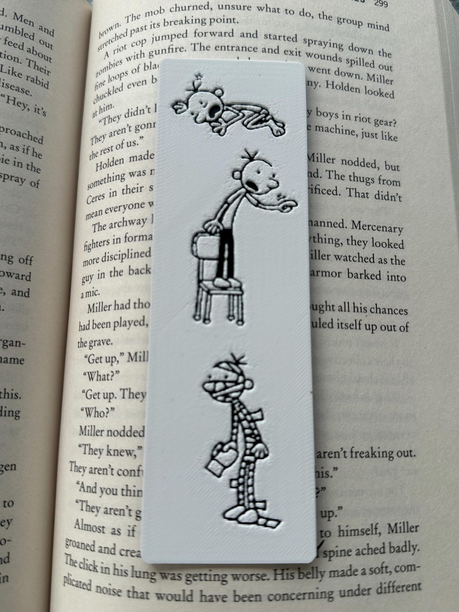 Diary of a Wimpy Kid 3D Printed Bookmarks – Greg Heffley & Friends - Etsy