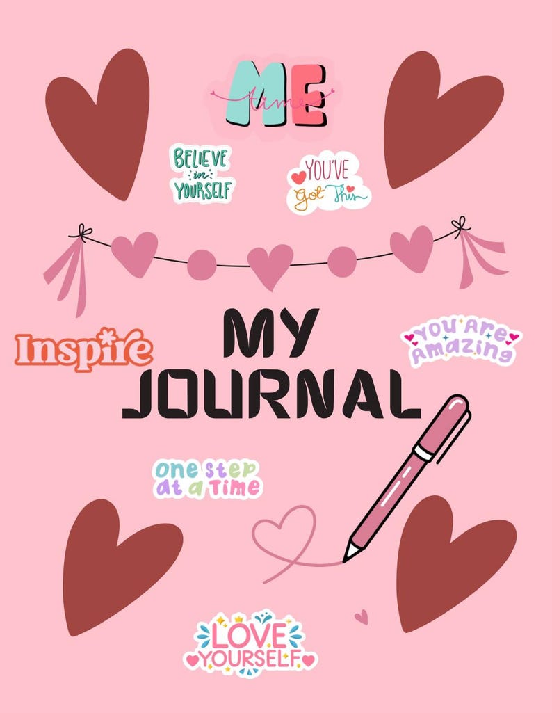 Awesome Tween Journal With Questions and Prompts to Inspire Self ...