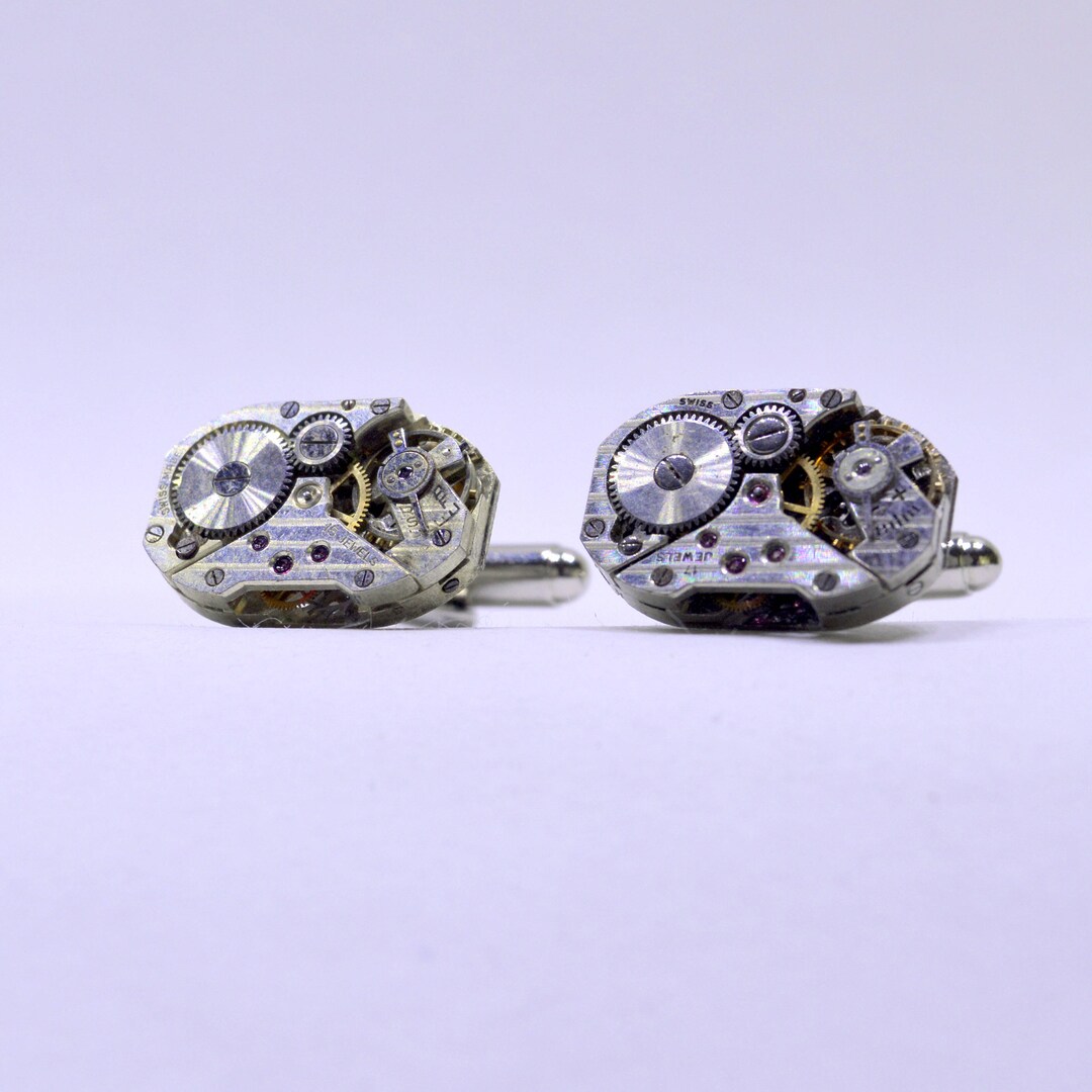 Industrial Style Watch Cufflinks - Perfect Gift for a Special Occasion ...
