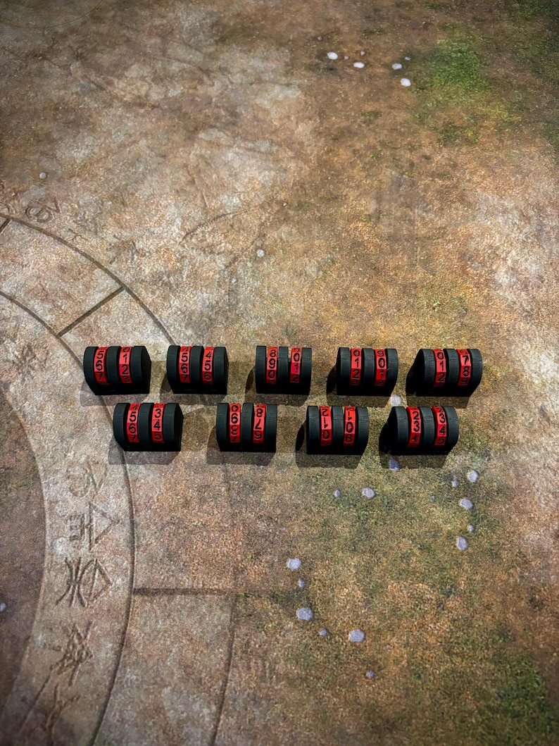 Warhammer 40K Wound Counters - Etsy UK
