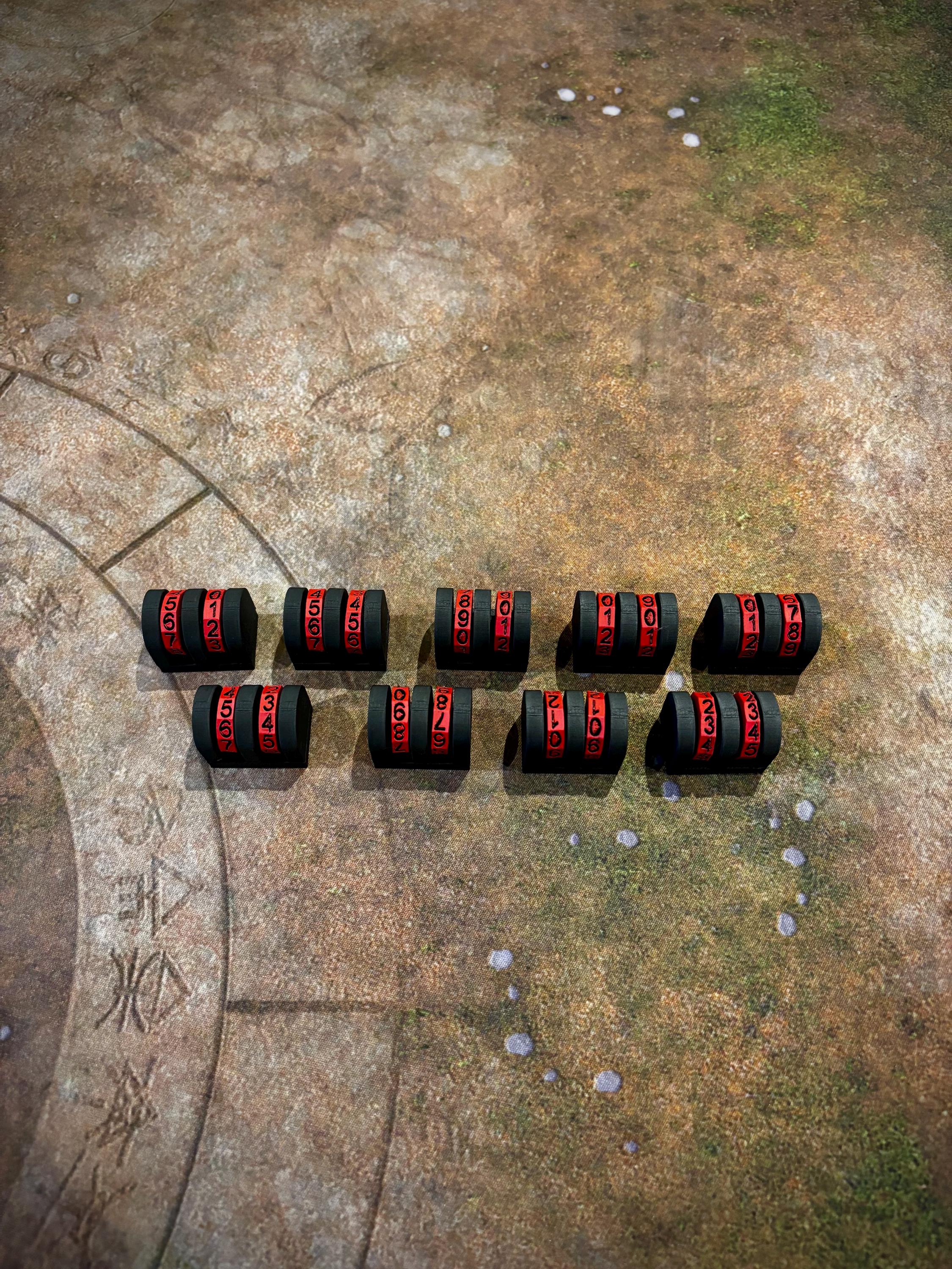 Warhammer 40K Wound Counters - Etsy