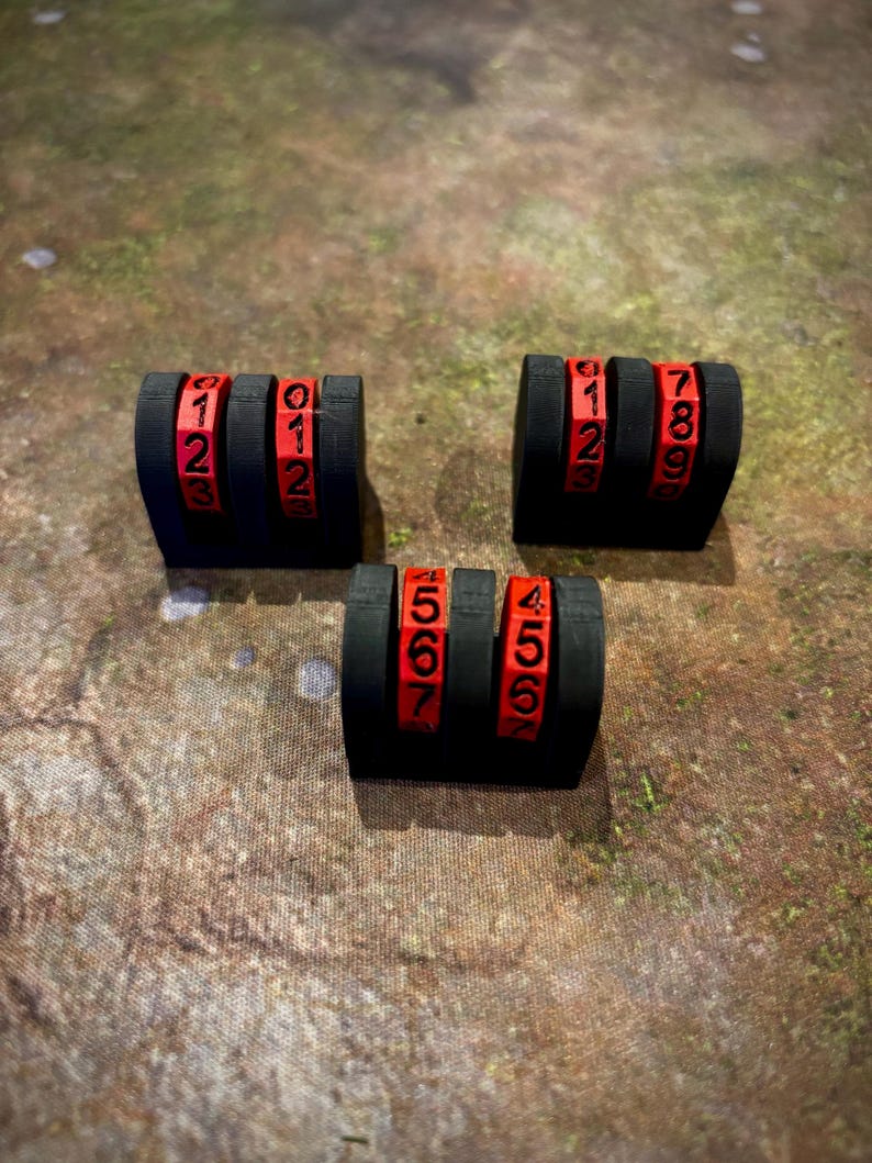 Warhammer 40K Wound Counters - Etsy