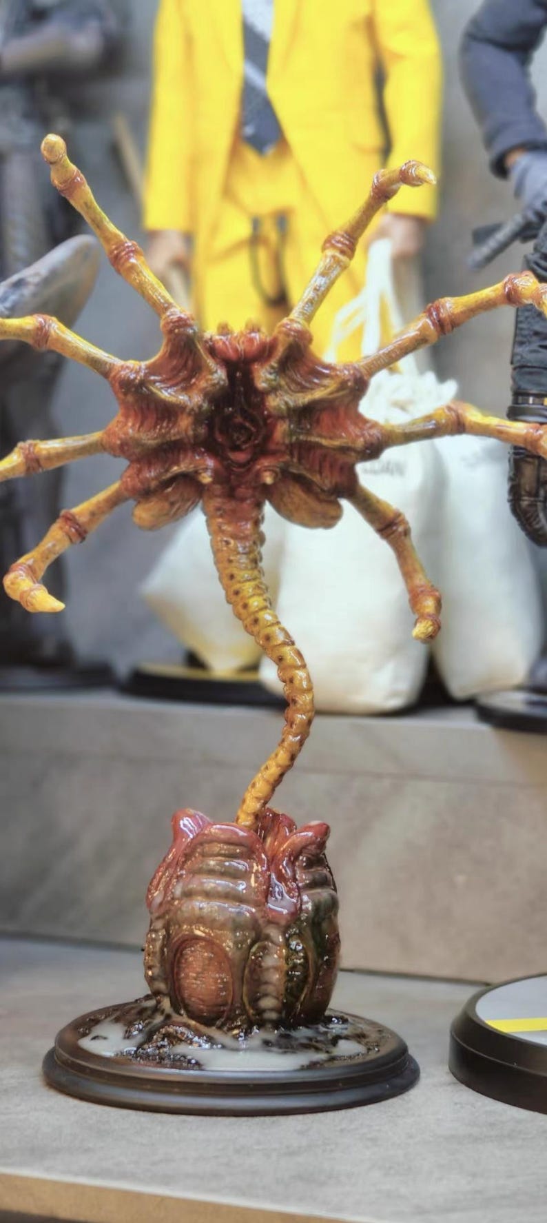 Alien Facehugger Diorama: Resin Ovomorph Burst Statue - Etsy