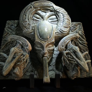 Alien prometheus Wall‑mount: Wall of Desire - Etsy