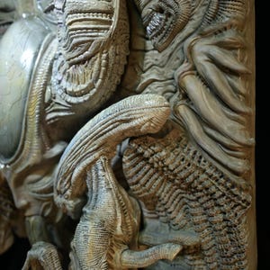 Alien prometheus Wall‑mount: Wall of Desire - Etsy