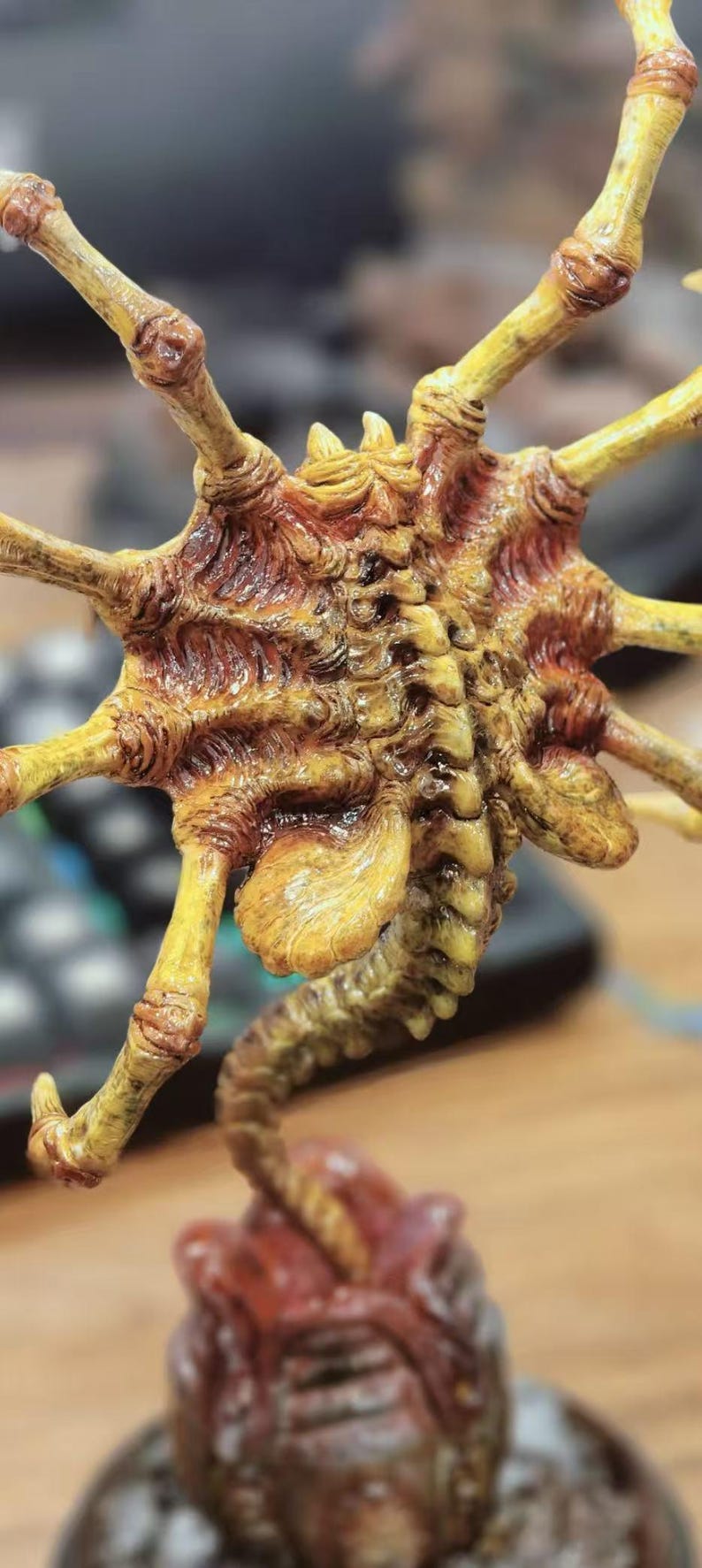 Alien Facehugger Diorama: Resin Ovomorph Burst Statue - Etsy