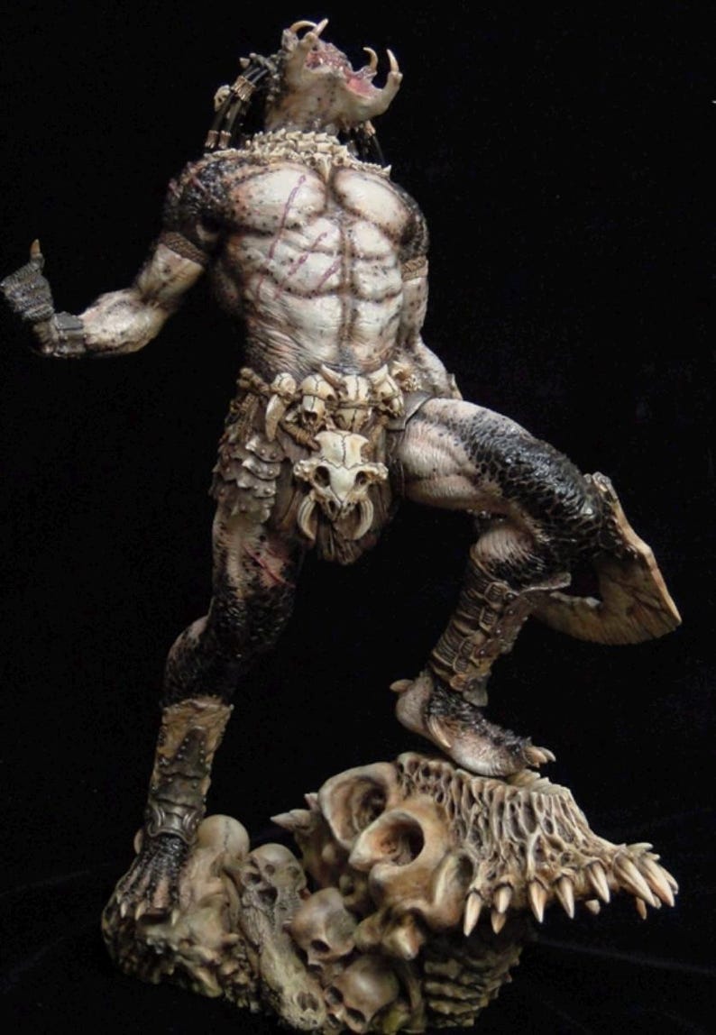 Narin Predator – Predator King,gk Resin Statue – Fully Painted,16.1in ...