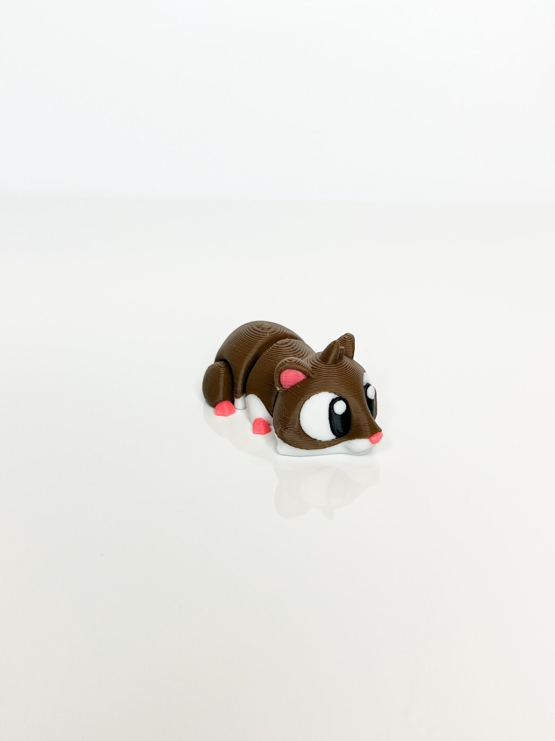 Articulated Hamster Toy Flexi Fidget Animal | 3D Printed Hamster Desk ...