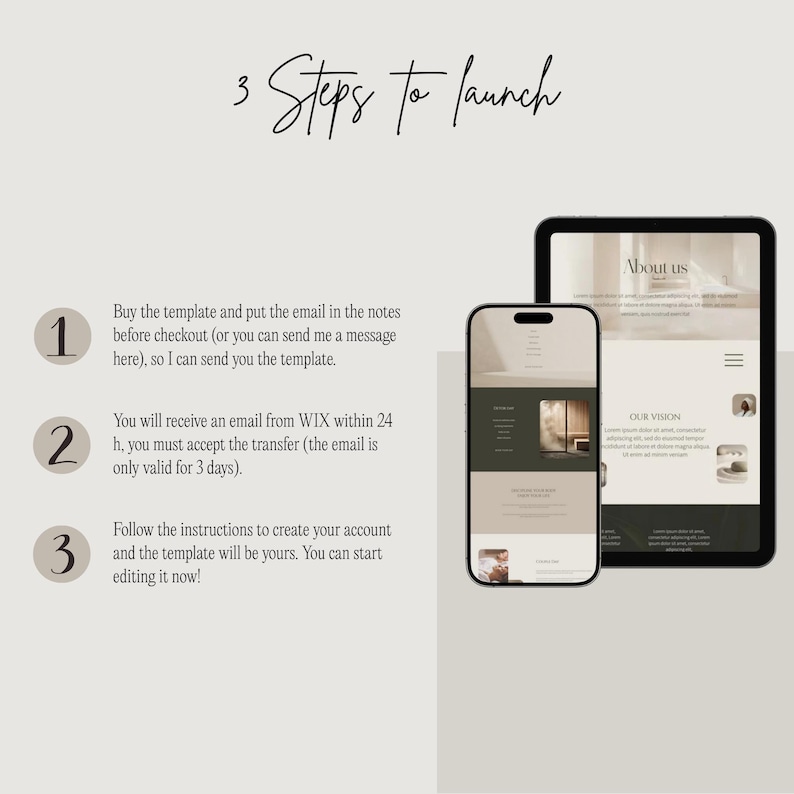 Wix Website Template for Service-based Businesses | Spa, Wellness ...
