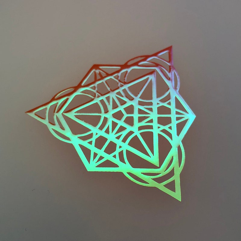 Sacred Geometry Sticker - Etsy