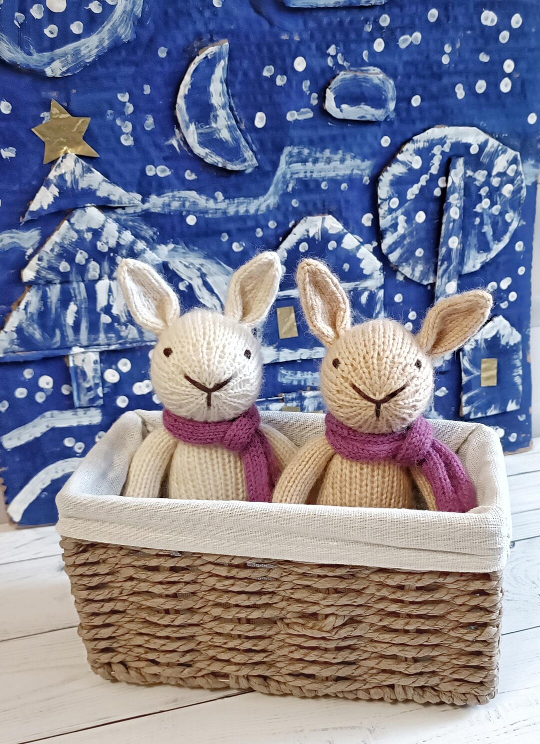 Rabbit Bunny Toy Knitting Pattern – Detailed Step-by-step Tutorial With ...