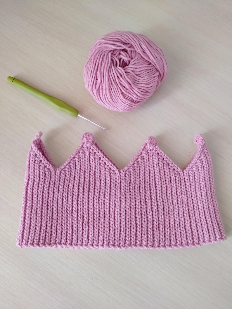 Crown Pattern Crochet Headband – PDF Tutorial With Video & Photos | DIY ...