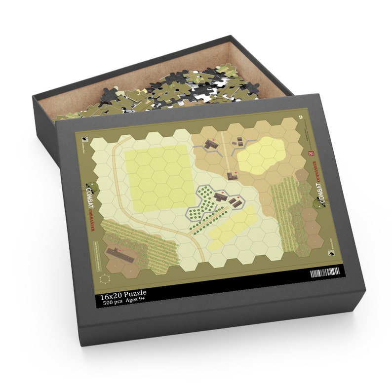 Combat Commander - Map 09 - 500-piece Puzzle [kj] - Etsy