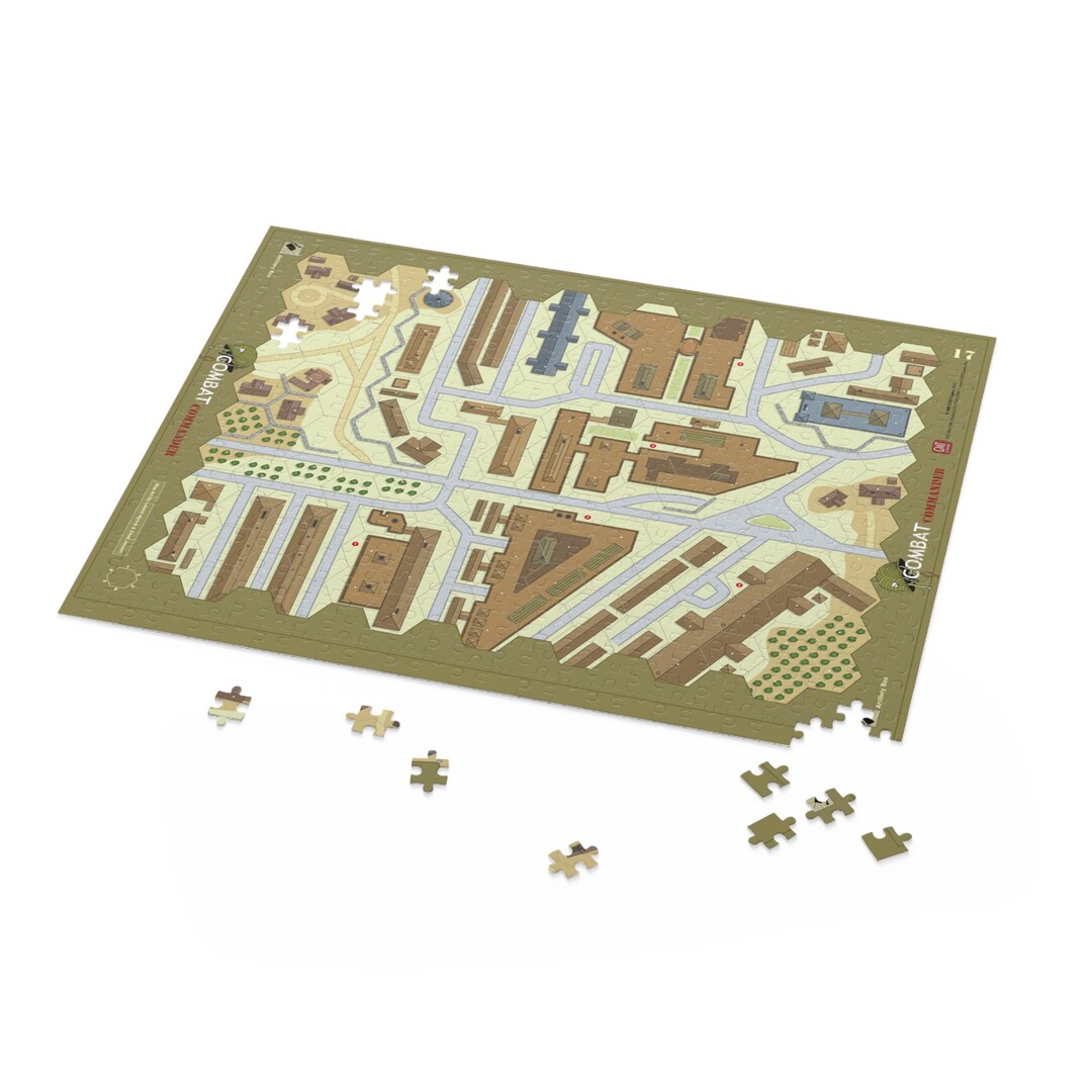 Combat Commander - Map 17 - 500-piece Puzzle [kj] - Etsy
