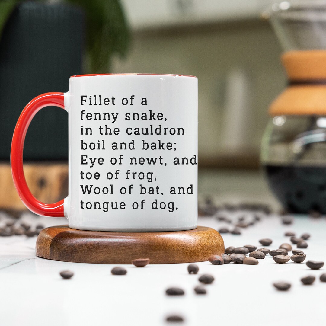 Macbeth Witches' Brew Mug - Etsy