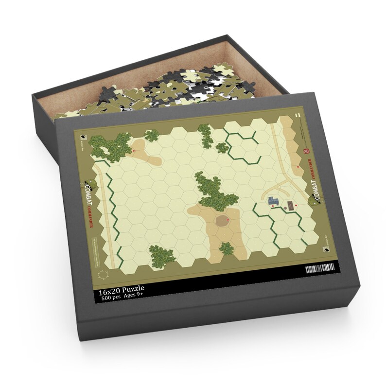Combat Commander - Map 11 - 500-piece Puzzle [kj] - Etsy
