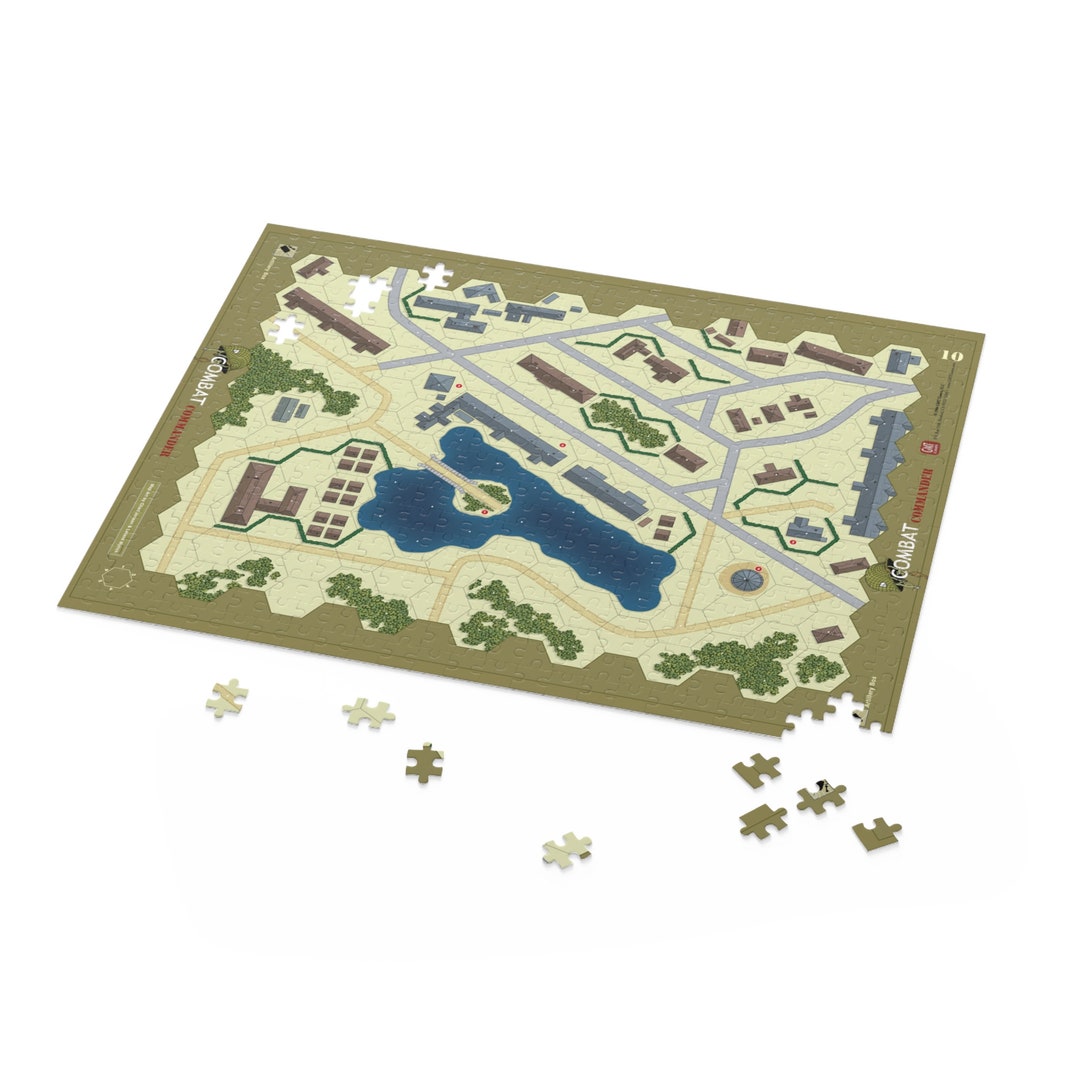 Combat Commander - Map 10 - 500-piece Puzzle [kj] - Etsy