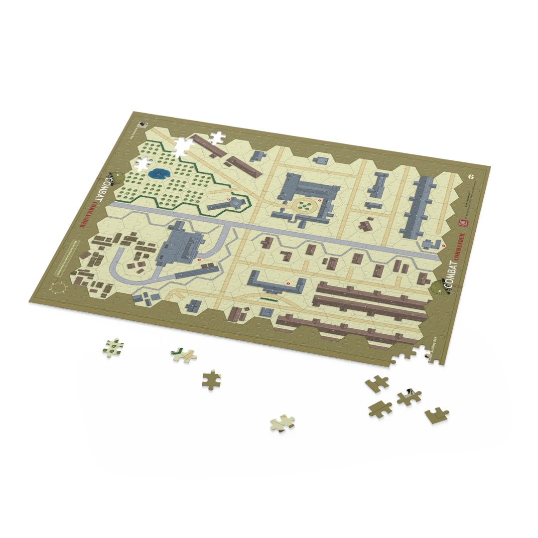Combat Commander - Map 06 - 500-piece Puzzle [kj] - Etsy