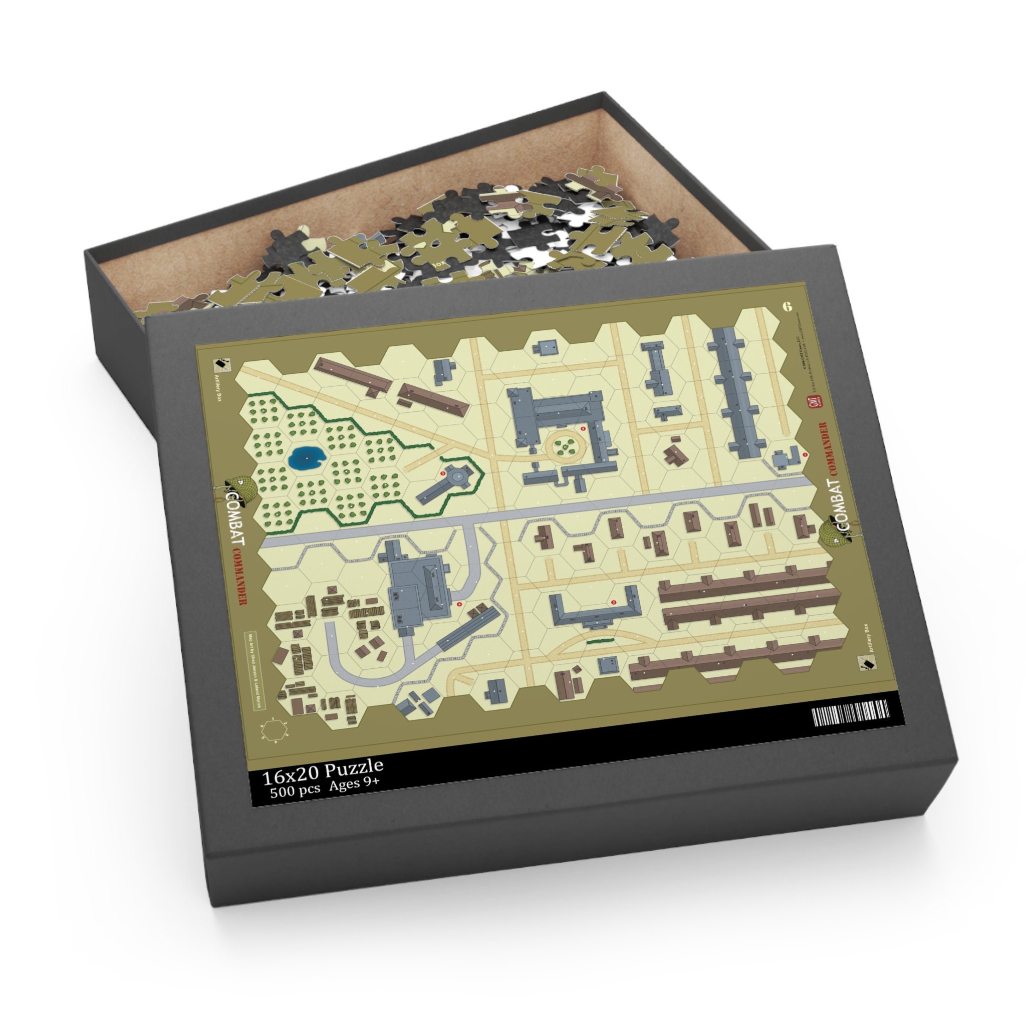 Combat Commander Map 06 500-piece Puzzle kj - Etsy