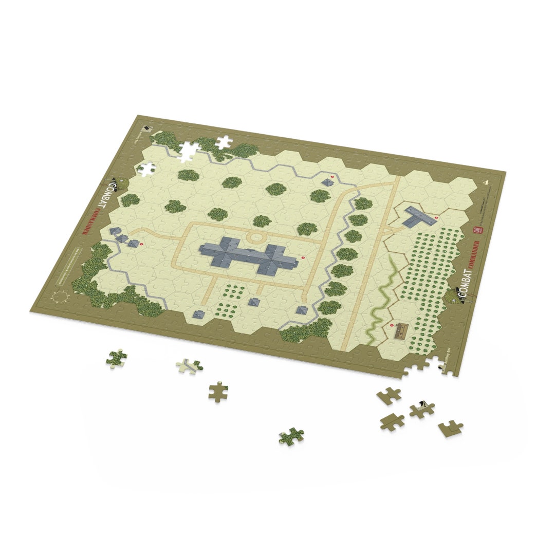 Combat Commander - Map 04 - 500-piece Puzzle [kj] - Etsy