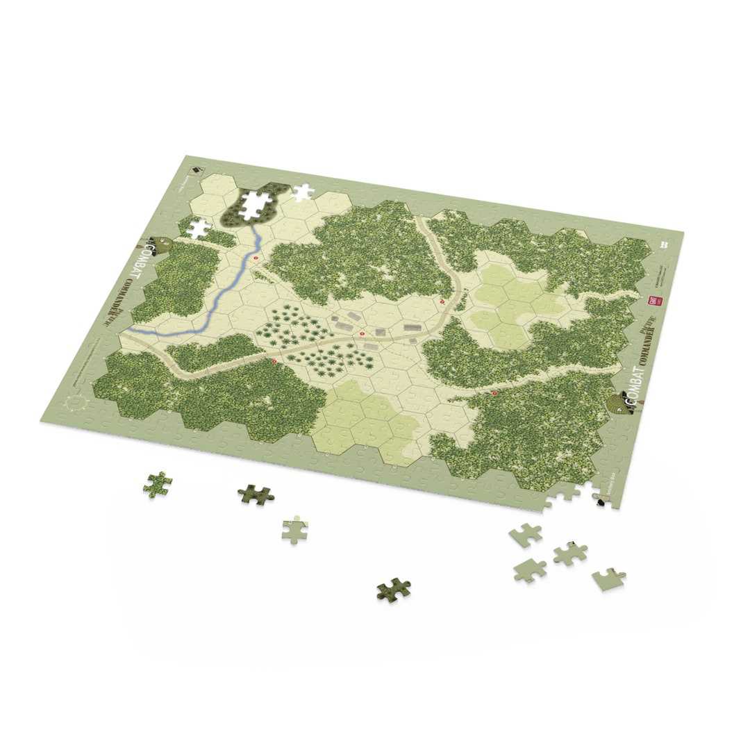 Combat Commander - Map B - 500-piece Puzzle [kj] - Etsy