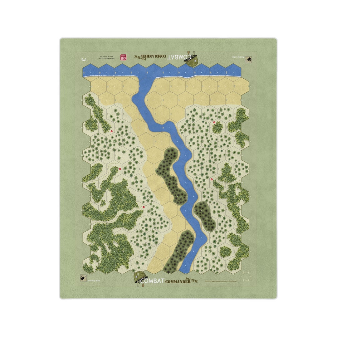 Military Board Game Map Blanket - Combat Commander (C) [kj] - Etsy