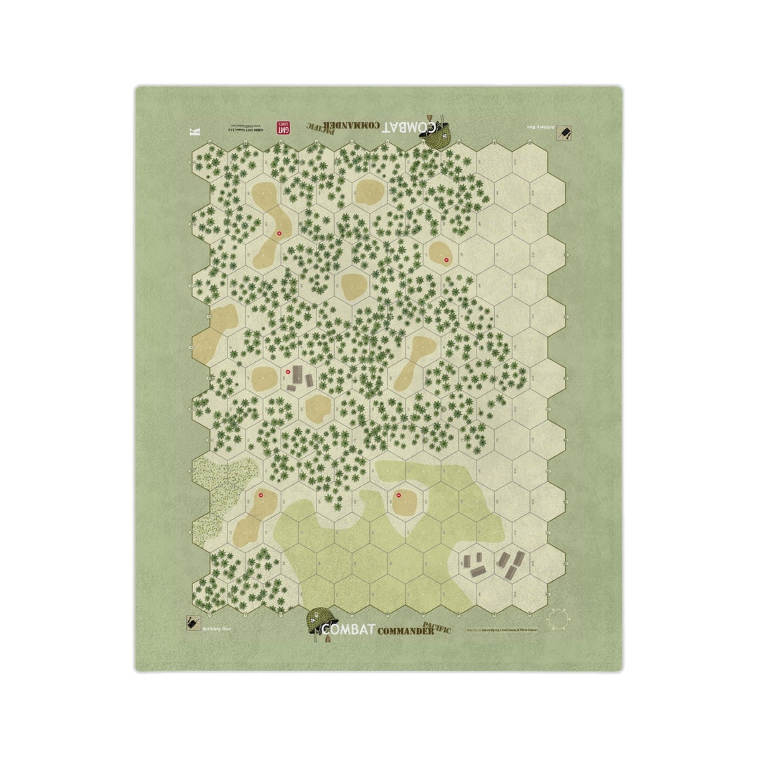 Military Board Game Map Blanket - Combat Commander (K) [kj] - Etsy