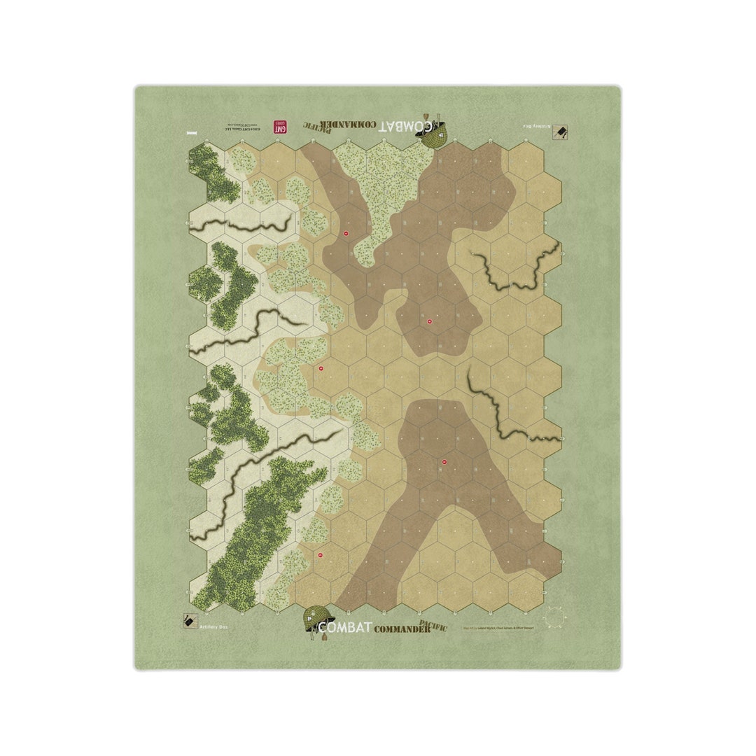 Military Board Game Map Blanket - Combat Commander (I) [kj] - Etsy